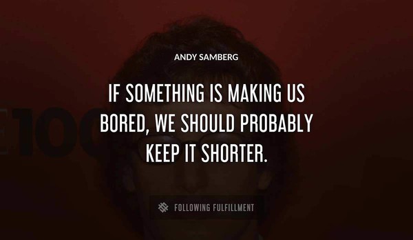 The Best Andy Samberg Quotes