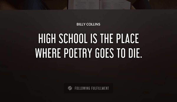 The Best Billy Collins Quotes