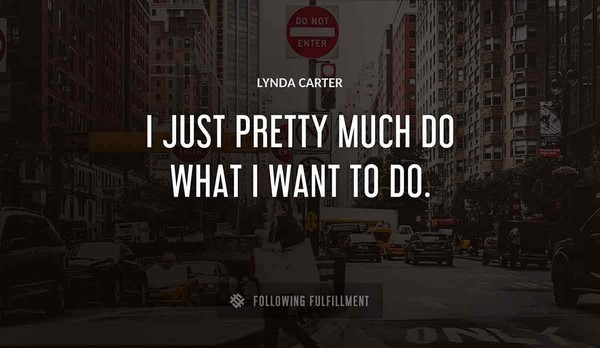 The Best Lynda Carter Quotes