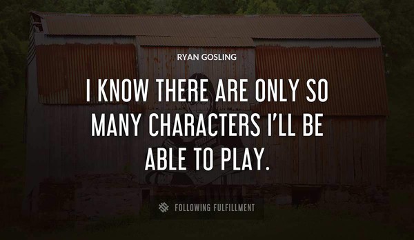 The Best Ryan Gosling Quotes